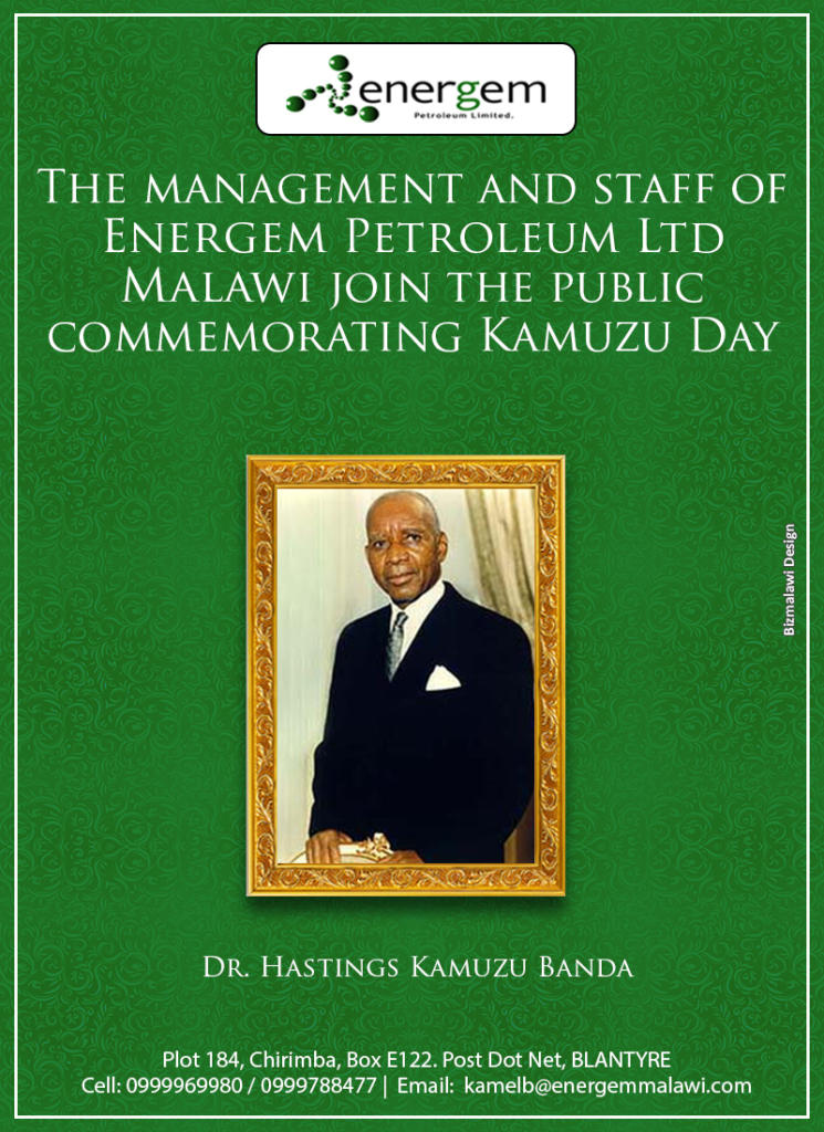 ENERGEM PETROLEUM LIMITED - Malawi's Largest Online Directory ...