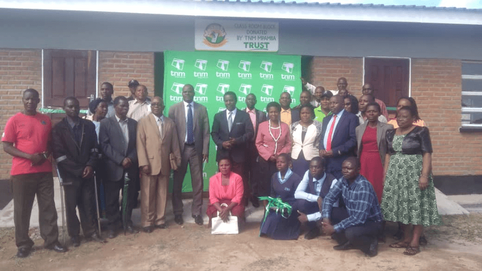 TNM MPAMBA BUILDS SCHOOL BLOCK - Malawi's Largest Online Directory ...