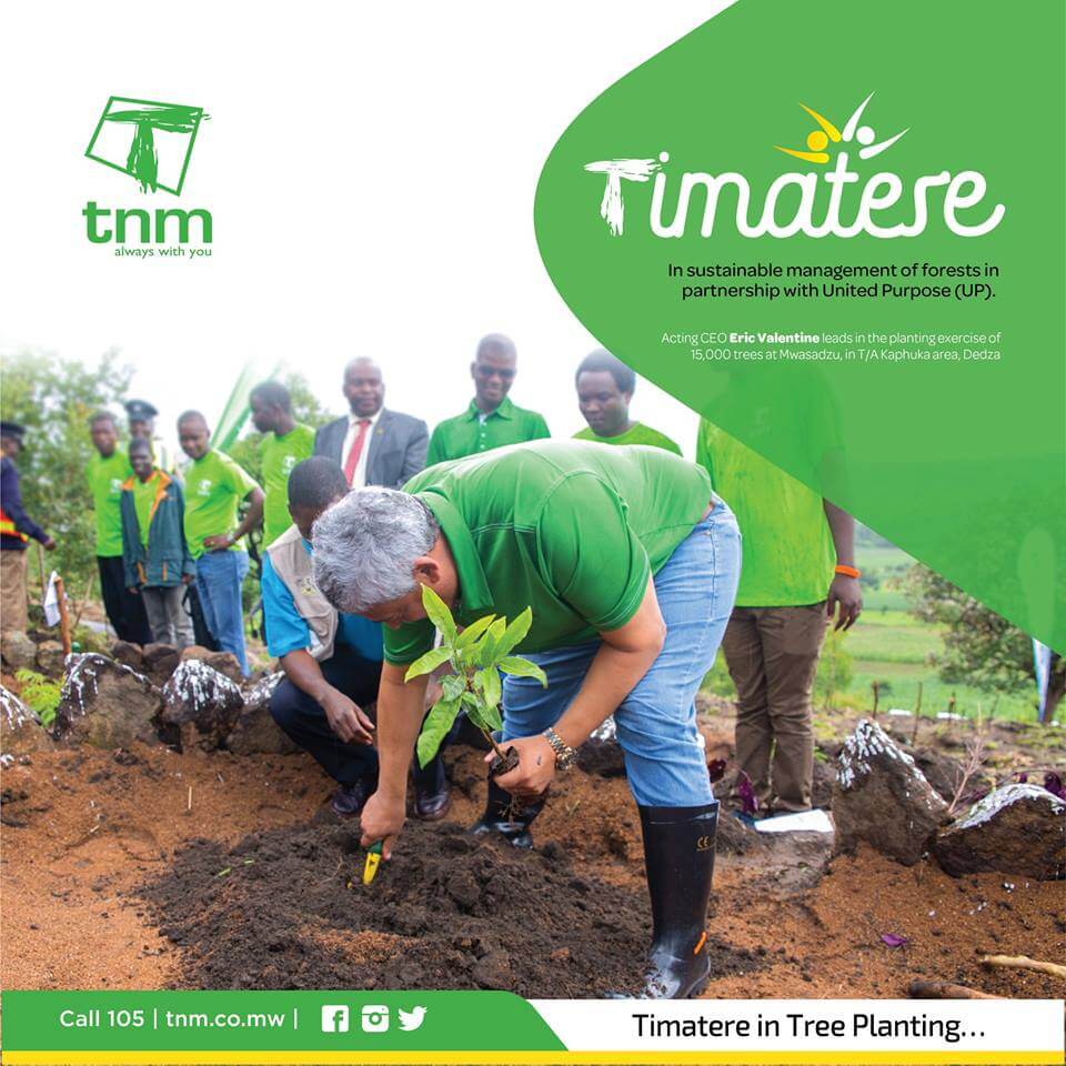 TNM IN TREE PLANTING SEASON - Malawi's Largest Online Directory ...