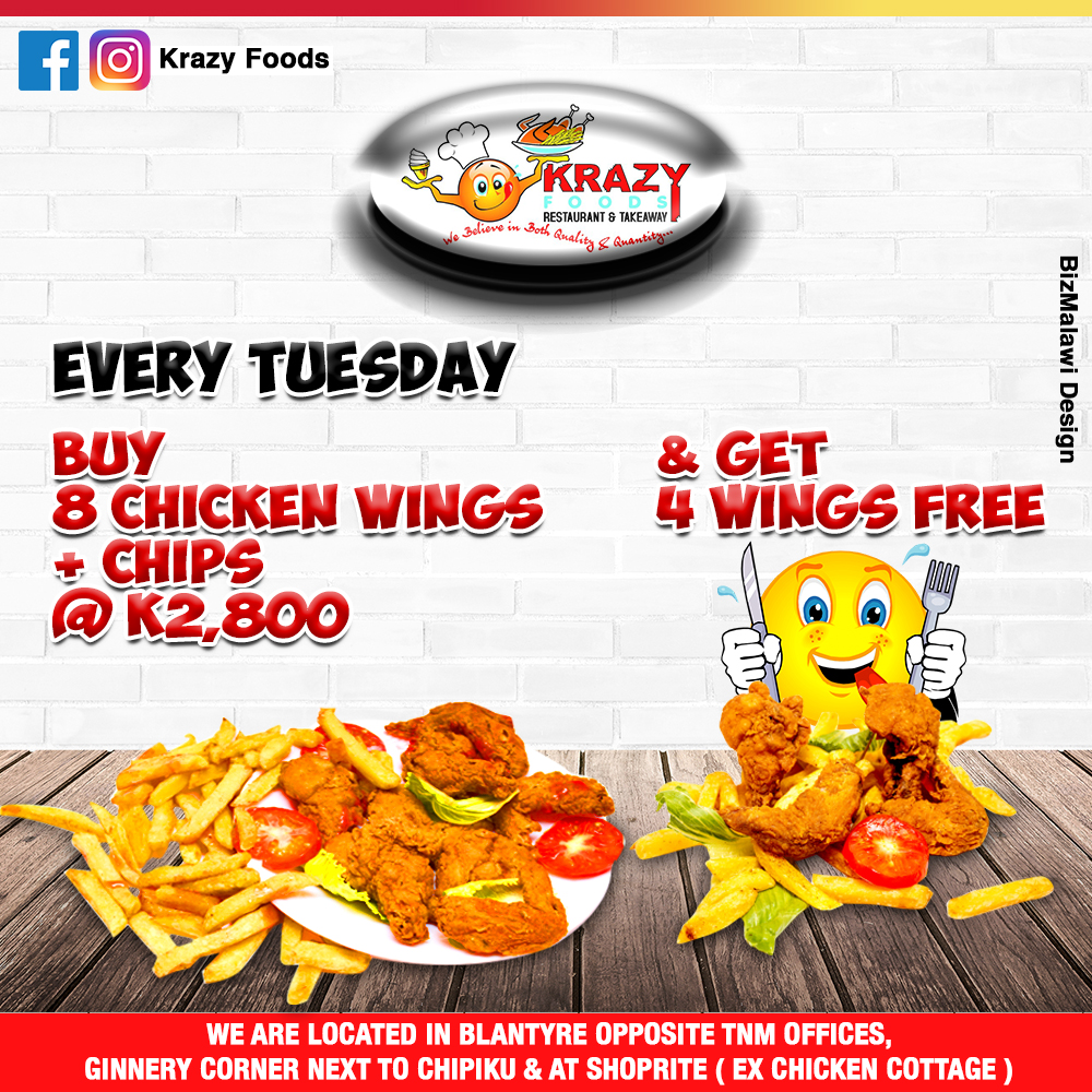 Krazy Foods - Malawi's Largest Online Directory & National Search Engine