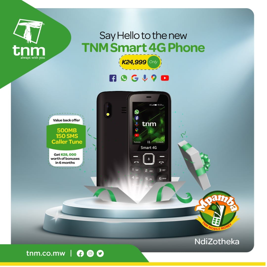 TNM INTRODUCES 4G PHONE AT K24999 - Malawi's Largest Online Directory ...