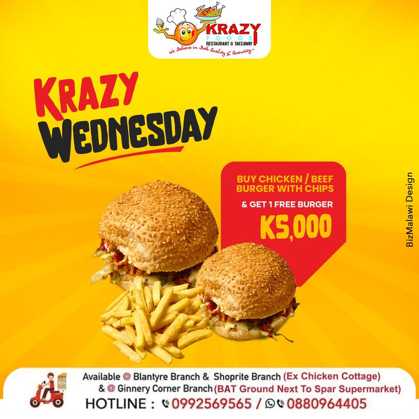 Krazy Foods - Malawi's Largest Online Directory & National Search Engine