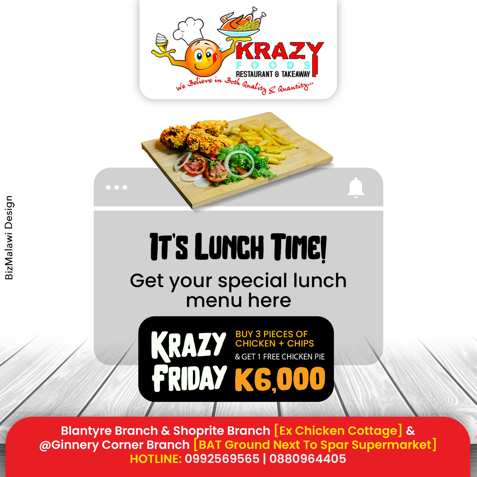 Krazy Foods - Malawi's Largest Online Directory & National Search Engine