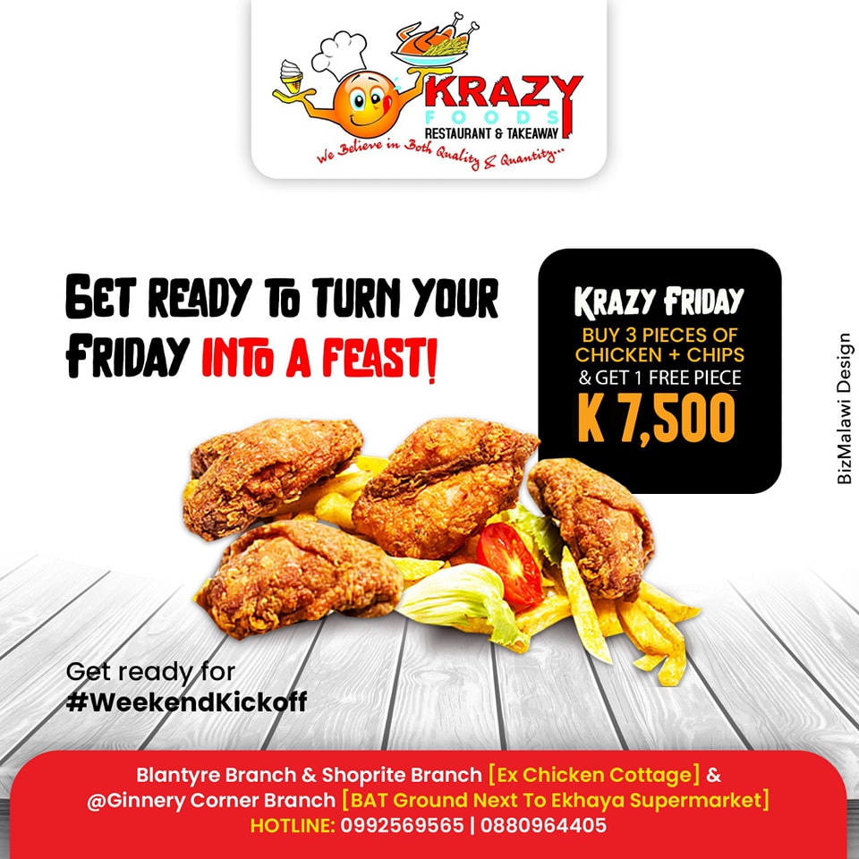 Krazy Foods - Malawi's Largest Online Directory & National Search Engine